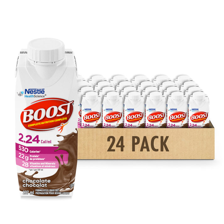 BOOST 2.24 Chocolate, 24 x 237 ml | Nestle Health Science Shop