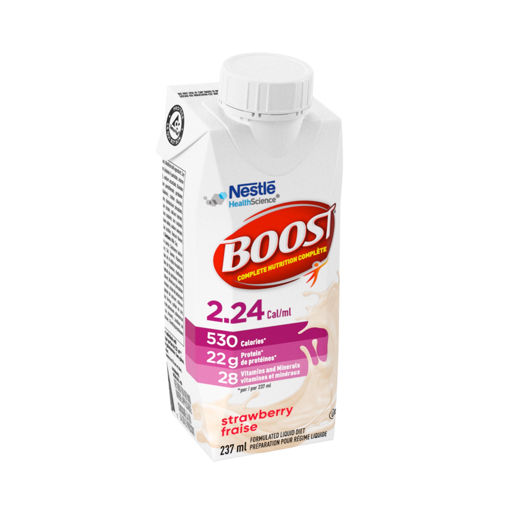 BOOST 2.24 Strawberry, 24 x 237 ml | Nestle Health Science Shop