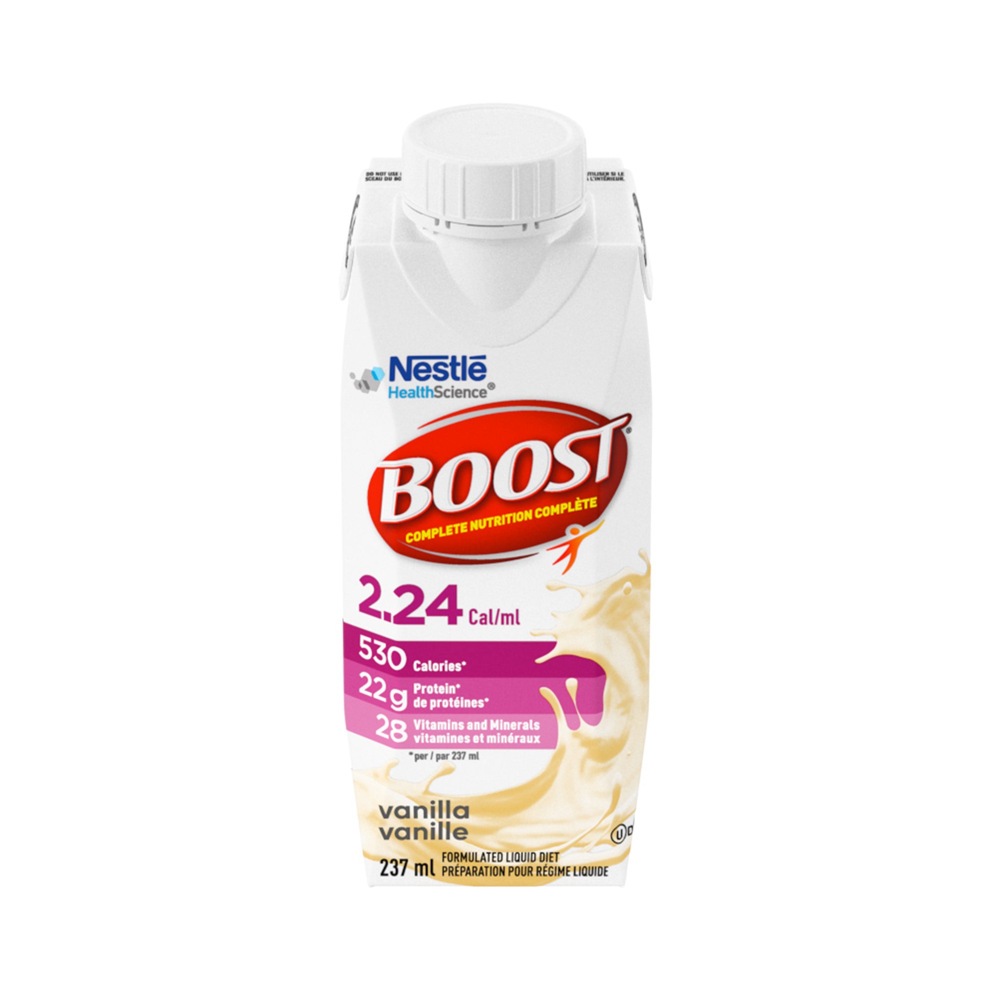 BOOST® 2.24 Vanilla, 24 x 237 ml – Nestle Health Science Shop