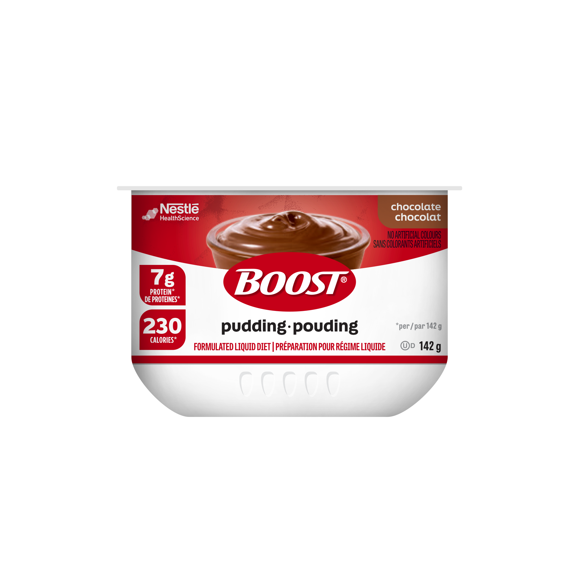 Boost Pudding, Chocolate, 12 Cups x 142 g – Nestle Health Science Shop