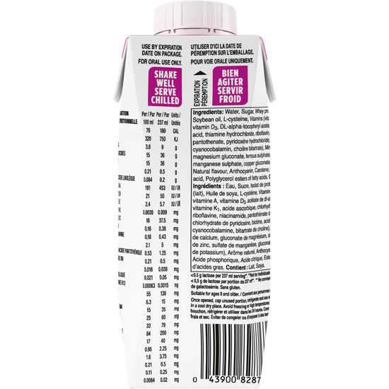 BOOST FRUIT Beverage Orange Prisma, 24 x 237 ml | Nestle Health Science ...