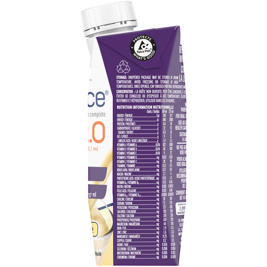 Resource 2.0 Vanilla, 12 x 237 ml – Nestle Health Science Shop